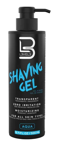 Gel Para Afeitar Shaving Gel Level 3 Aqua Barberia 500 Ml | Meses sin ...