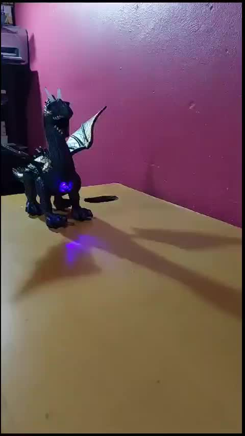 Dinosaurio Dragón Lanza Humo Luz Sonido Movimiento Jurassic | Envío gratis