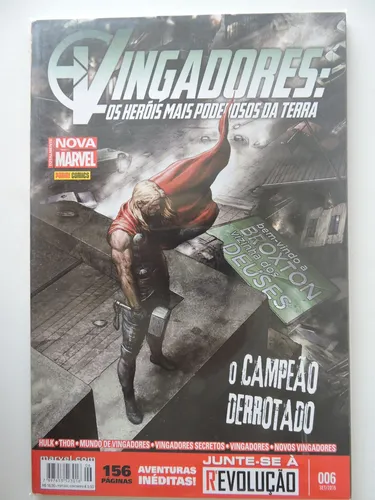 Vingadores Os Heróis Mais Poderosos Da Terra 06 Parcelamento Sem Juros