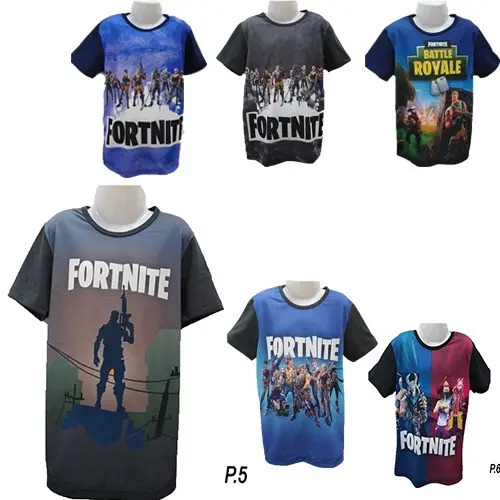 Polera De Niño Con Diseño De Fortnite | Cuotas sin interés