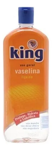 Vaselina Líquida King Volume:500ml | Parcelamento sem juros