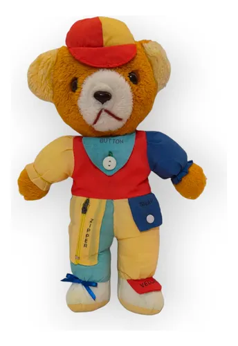 Oso Tedy 32cm Didactico 90s Cc - Peluche Retro Vintage | Meses sin interés
