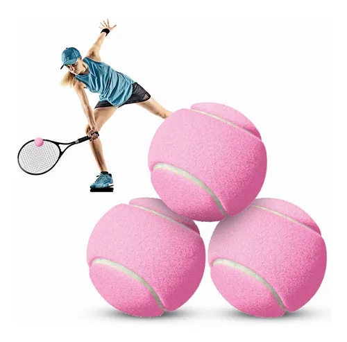 Pelota De Tenis, 3 Pcs Entrenamiento Pelotas De Tenis, Rosa | Meses sin ... Pelota De Tenis, 3 Pcs Entrenamiento Pelotas De Tenis, Rosa | Meses sin ...