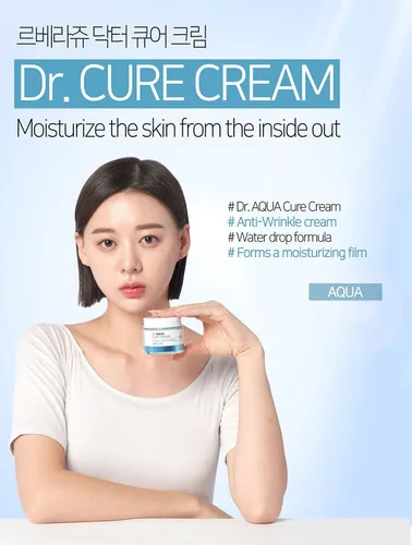 Crema Facial Coreana Dr Aqua Cure Humectante 6pz Meses Sin
