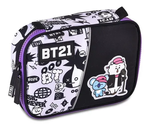 Estojo Box Infantil Roxo Bt21 Escolar Volta As Aulas 2022 | MercadoLivre Estojo Box Infantil Roxo Bt21 Escolar Volta As Aulas 2022 | MercadoLivre