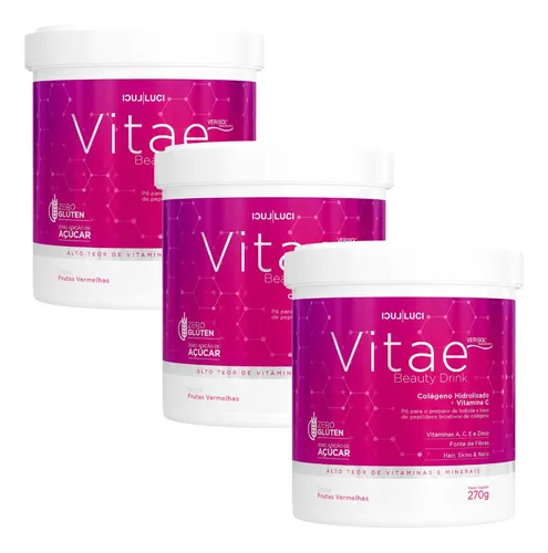 Kit 3 Colágeno Hidrolisado Verisol Beauty Drink Luci Luci ... Kit 3 Colágeno Hidrolisado Verisol Beauty Drink Luci Luci ...