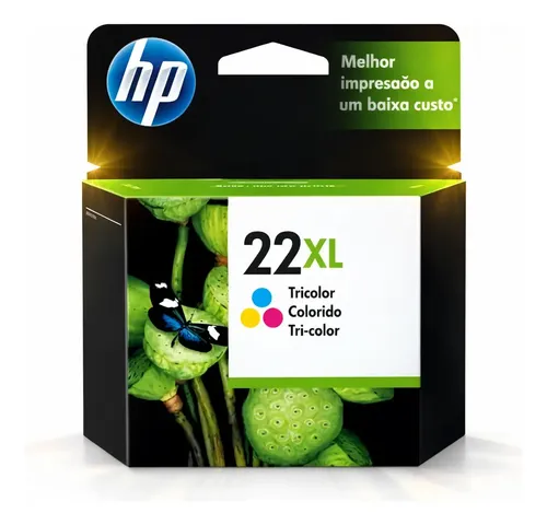 Cartucho Hp 22xl Colorido Deskjet 3910 3920 Original | Parcelamento sem ...