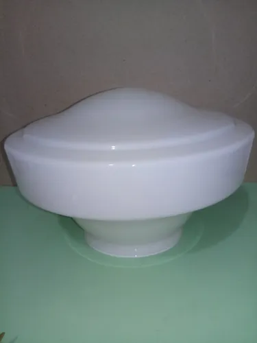 Cúpula De Vidro Opalina Antiga Gigante | Parcelamento sem juros Cúpula De Vidro Opalina Antiga Gigante | Parcelamento sem juros