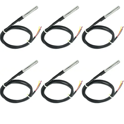 Syuab 6 Unids Ds18b20 Sensor De Temperatura De 3.3 Ft/3.2 Pi | Envío gratis Syuab 6 Unids Ds18b20 Sensor De Temperatura De 3.3 Ft/3.2 Pi | Envío gratis