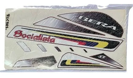 Kit De Rotulado De Calcomanías De Bera Socialista 150 Negro | MercadoLibre
