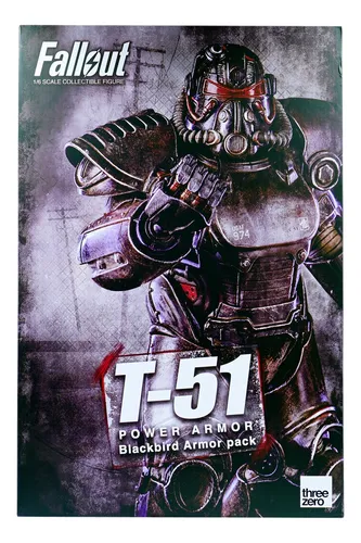 Bethesda Fallout T 51 Blackbird Power Armor Pack 2021 16 Envío Gratis