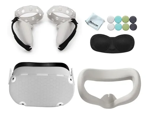 Kit Capa Para Oculus Quest 2 Com Protetor De Lentes Completo | Frete grátis Kit Capa Para Oculus Quest 2 Com Protetor De Lentes Completo | Frete grátis