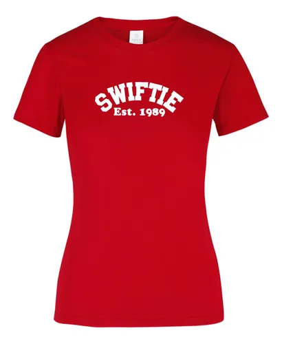 Playera Taylor Swift Swiftie Est 1989 Para Dama Meses Sin Interés