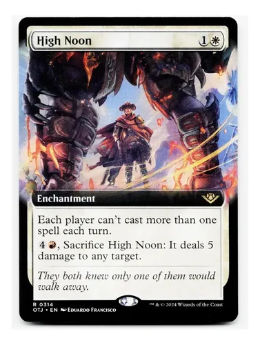 Magic High Noon (extended Art) Outlaws Of Thunder Junction | MercadoLibre