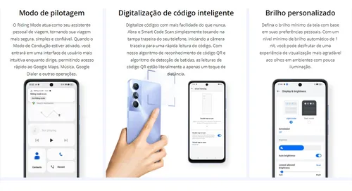 Realme C65 Dual Sim 128 Gb Starlight Purple 6 Gb Ram Com Nfc Realme C65 Dual Sim 128 Gb Starlight Purple 6 Gb Ram Com Nfc