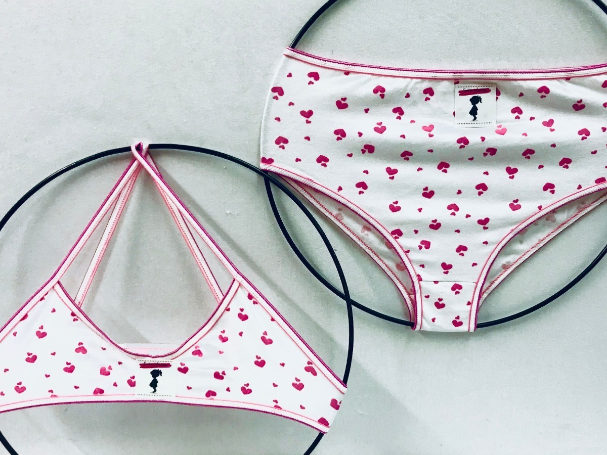 Conjunto Nena Pack X 6u Talle 10 Bombacha Y Corpiño SueÑos Interiores