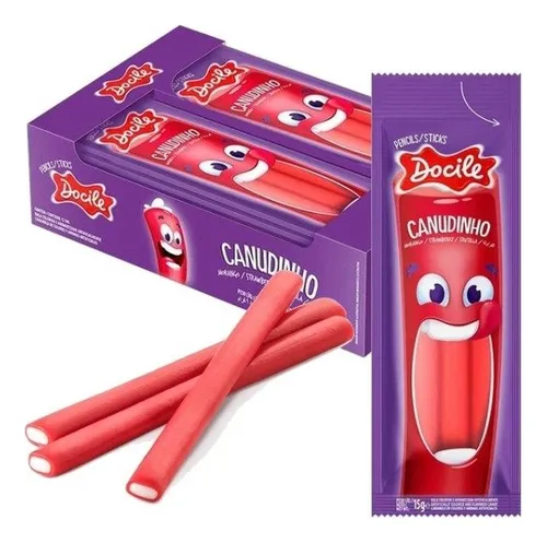 Gomitas Regaliz Ácida Frutilla Docile 15g Gomitas Regaliz Ácida Frutilla Docile 15g