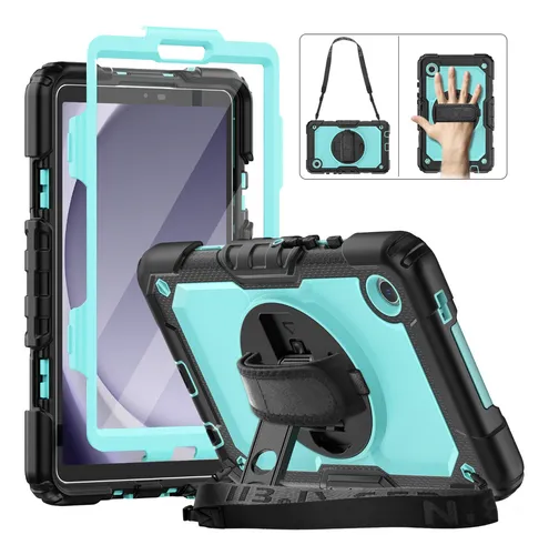 Funda Para Samsung Galaxy Tab A9 8 7 2023 Mica Niños Azul Meses Sin