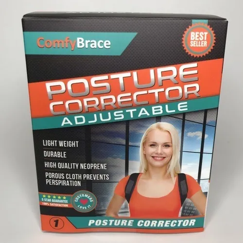 Corrector De Postura Comfy Brace Posture Corrector Brace Cuotas Sin