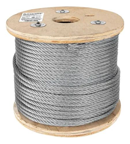 Metro De Cable Flexible 5/16 De Acero 7x19 Hilos, 75 M | Meses sin interés