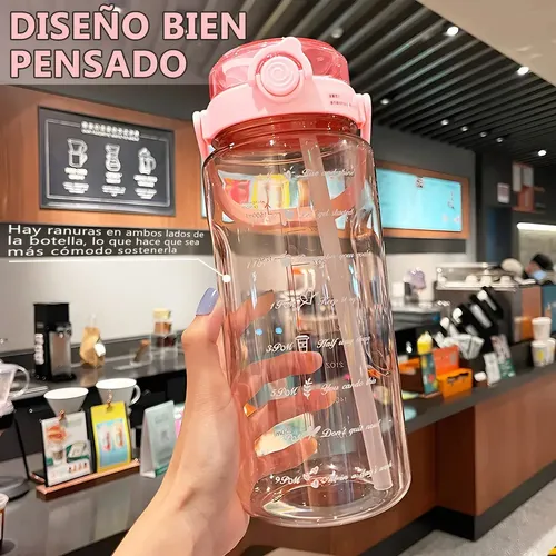 Pj Botella Para Agua Deportiva Portátil De Plástico De / | MercadoLibre