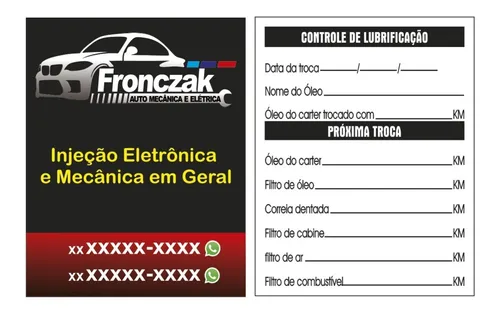 500 Etiqueta Adesiva Troca De Óleo Personalizada Com Logo à venda em ... 500 Etiqueta Adesiva Troca De Óleo Personalizada Com Logo à venda em ...