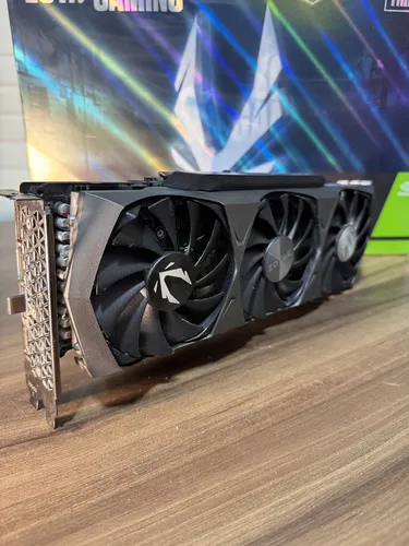 Placa De Vídeo Zotac Geforce Rtx 3080 Trinity 10gb Gddr6x Placa De Vídeo Zotac Geforce Rtx 3080 Trinity 10gb Gddr6x