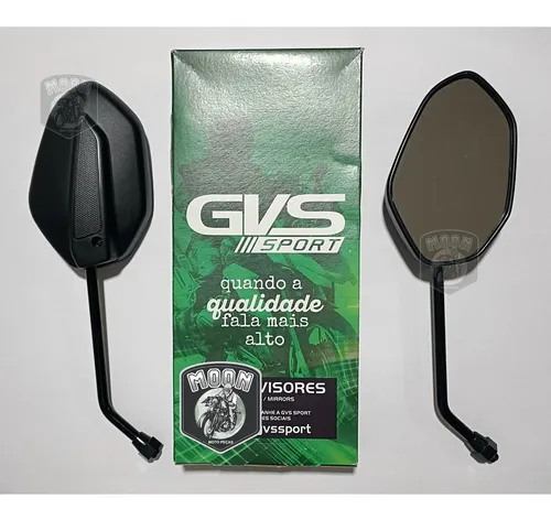 Retrovisor Moto Honda Titan Fan Cg Todas Lente Convexa Gvs