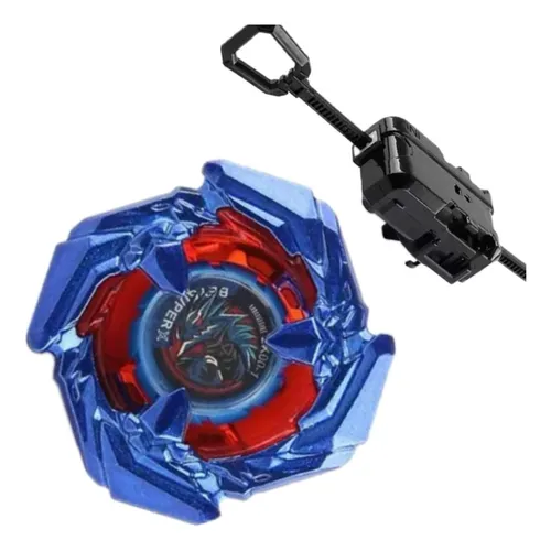 Beyblade X Bx 00 Cobalt Drake Con Lanzador Flame | MercadoLibre