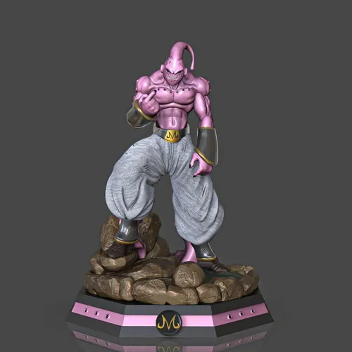 Archivo Stl Impresión 3d - Dragon Ball - Majin Buu Evil en venta en ... Archivo Stl Impresión 3d - Dragon Ball - Majin Buu Evil en venta en ...