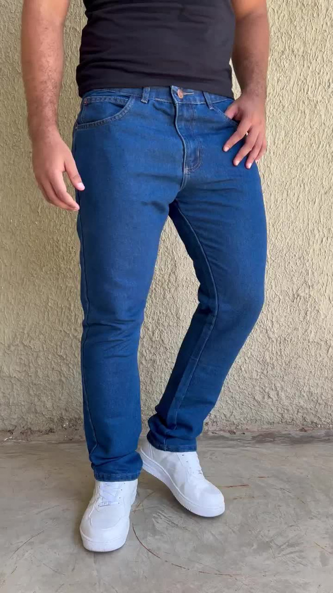 Calça Jeans Vilejack Masculina Stone Tradicional Promoção