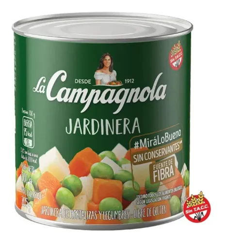 Ensalada Jardinera La Campagnola Lata X 300 Gr Mercadolibre