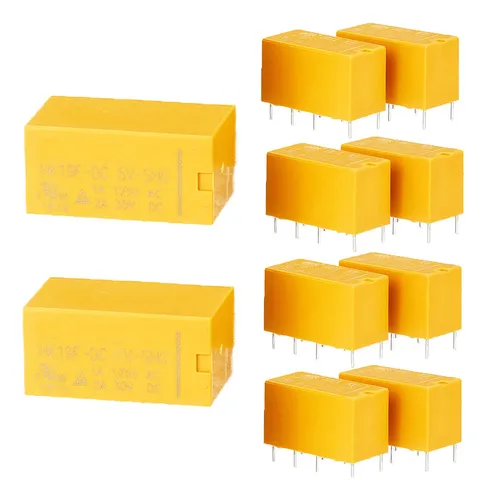 Dkardu 5 Unids Pcb Power Relay Hk19f-5v Dc 5v Dpdt Relé Bobi | Meses ... Dkardu 5 Unids Pcb Power Relay Hk19f-5v Dc 5v Dpdt Relé Bobi | Meses ...