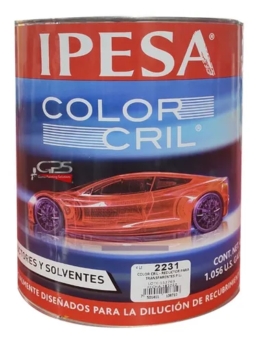 Reductor Para Clear Coat 2231 Ipesa 1 Galon Reductor Para Clear Coat 2231 Ipesa 1 Galon