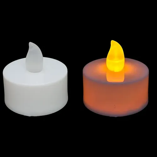 Kit 10 Mini Velas De Led Artificial Para Decoração Com Pilha ...