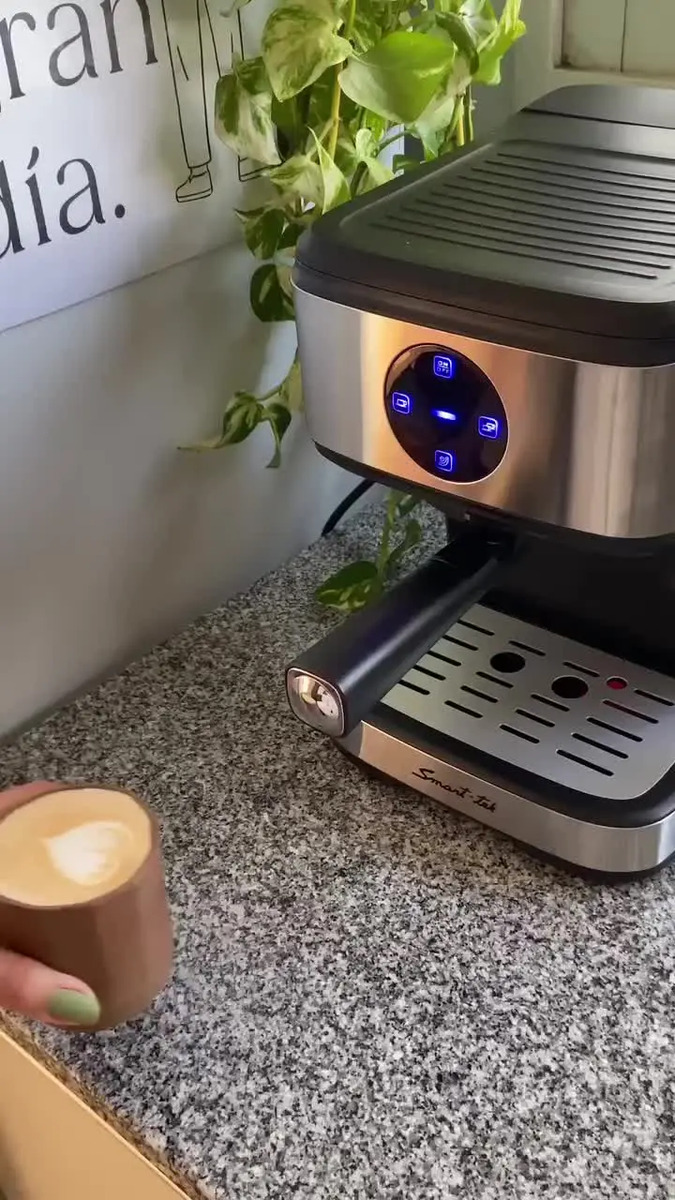 Cafetera Smart-tek Barista Cmc-960 1.5 L Multicapsula Espuma Color ...