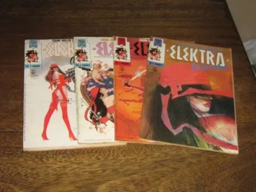 Elektra Assassina Frank Miller 1990 Editora Abril Completa Mercadolivre