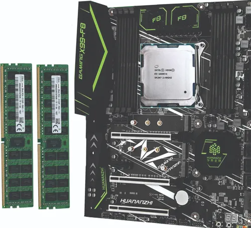 Kit Placa Huananzhi F8 Xeon E5 2680 V4 128gb 2x64 Ddr4