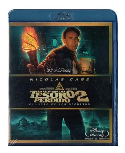 La Leyenda Del Tesoro Perdido 2 Nicolas Cage Película Bluray Mercadolibre