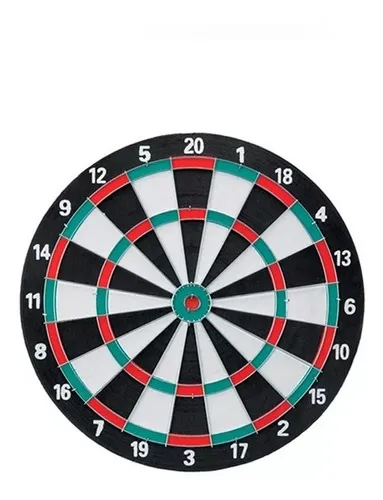 Jogo Tabuleiro De Dardo Grande Alvo Dupla Face 44cm Mercadolivre