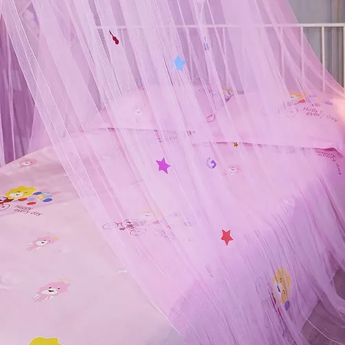 Cortina De Cama Redonda De Encaje Estilo Princesa Con Dosel Envío Gratis