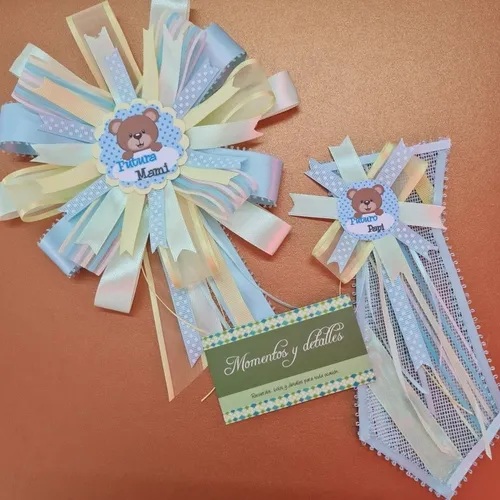 Distintivos Para Baby Shower Kit Mamá Papá Y 30 Para Invitad en venta ... Distintivos Para Baby Shower Kit Mamá Papá Y 30 Para Invitad en venta ...