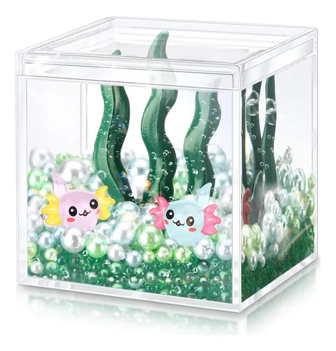 Hydren Axolotl Diy Tank Axolotl Craft Mini Axolotl Figuras A | Envío gratis Hydren Axolotl Diy Tank Axolotl Craft Mini Axolotl Figuras A | Envío gratis