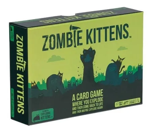 Zombie Kittens Juego De Mesa Inglés | Envío gratis Zombie Kittens Juego De Mesa Inglés | Envío gratis