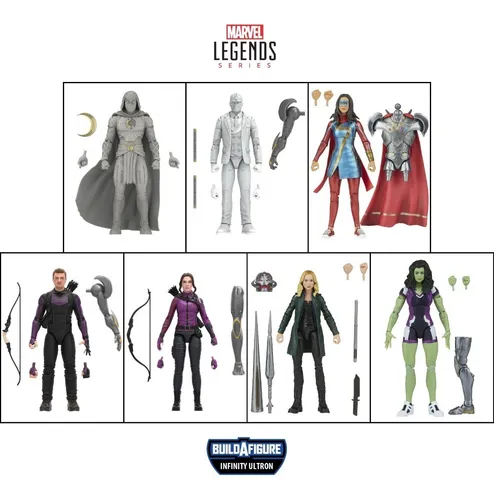 Set 7 Figuras Marvel Legends Series Infinity Ultron Baf | MercadoLibre