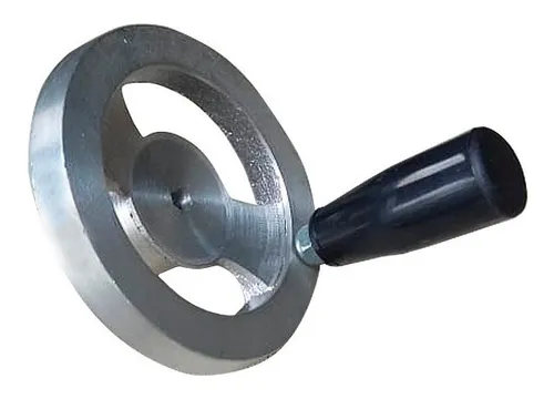 Manipulo Volante 120mm Fundido De Aluminio Movimento Maquina | MercadoLivre