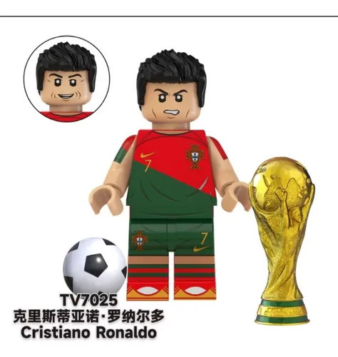 Minifigura Lego Cr7 Cristiano Ronaldo Fútbol Nuevo | MercadoLibre
