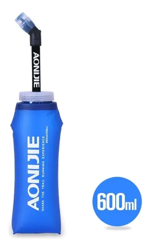 Garrafa Flexível Aonijie Soft Flask 600ml Squeeze Com Canudo ... Garrafa Flexível Aonijie Soft Flask 600ml Squeeze Com Canudo ...