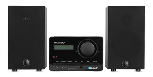 Minicomponente Bocina Bluetooth Daewoo Dw-800 Radio Fm Usb Cd Sd Color ...