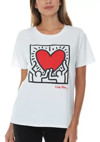 Keith Haring Playera Para Dama Pintura Arte Original | Meses sin interés Keith Haring Playera Para Dama Pintura Arte Original | Meses sin interés